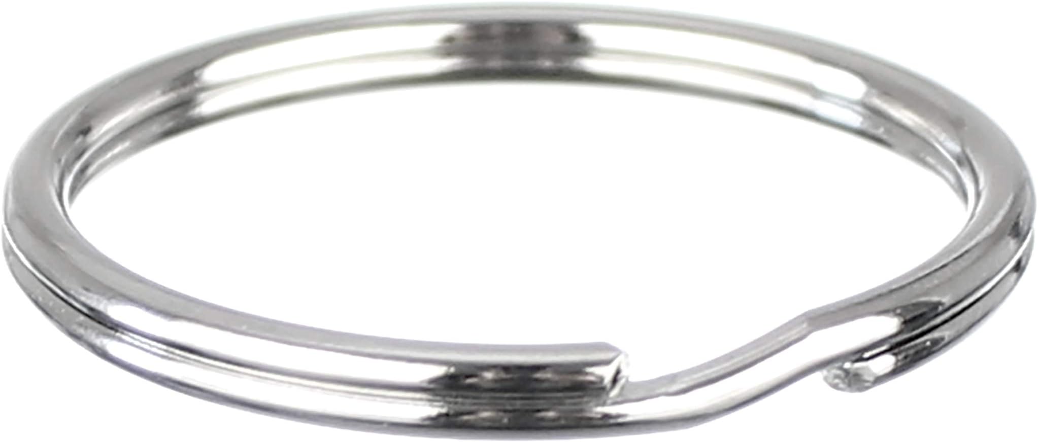 Amazon.com : CleverDelights 1 3/8" Split Key Rings - 250 Pack - Strong ...