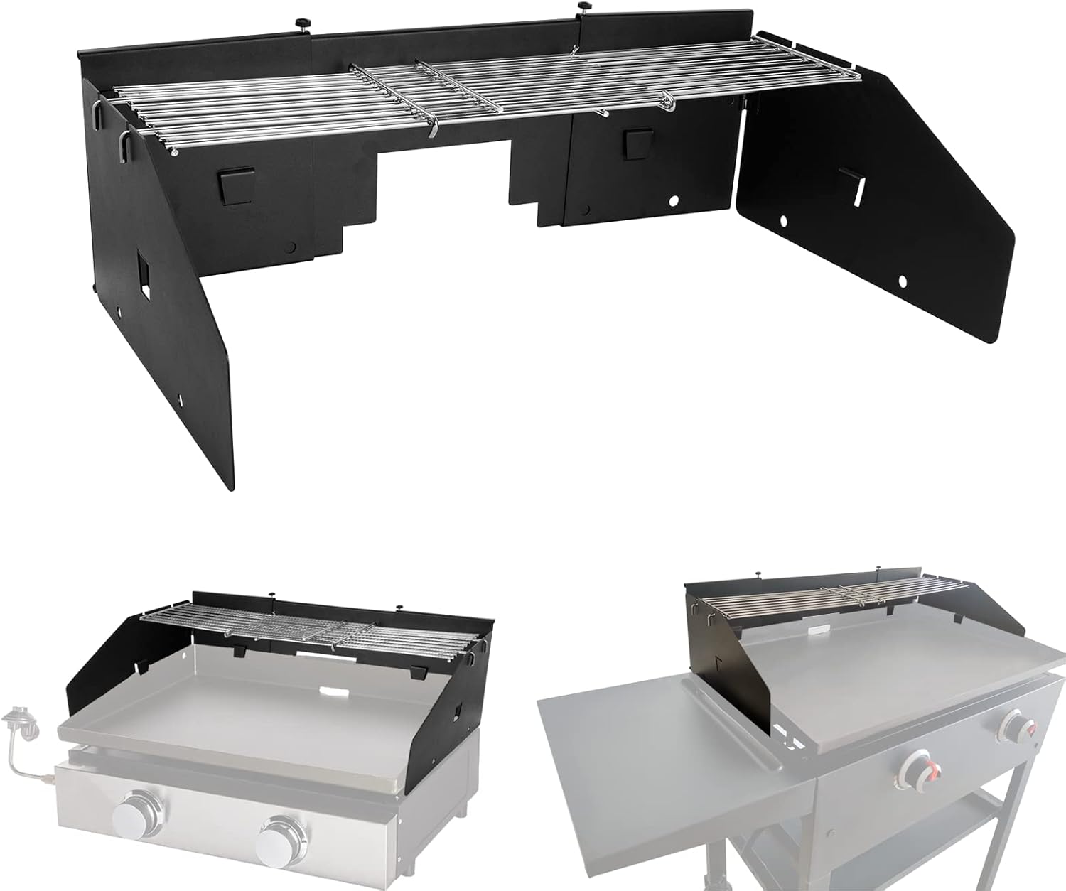 Amazon.com : PHYESUVIN Universal Wind Screen/Guard and Griddle Warming ...