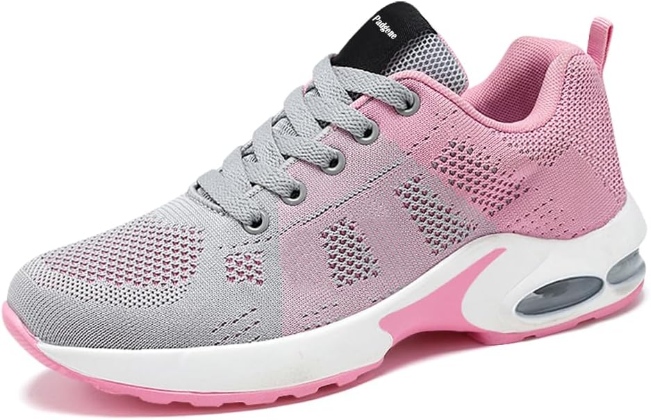 Amazon.com | Padgene Womens Sneakers Air Cushion Running Shoes Lightweight Tennis Walking Shoes ...