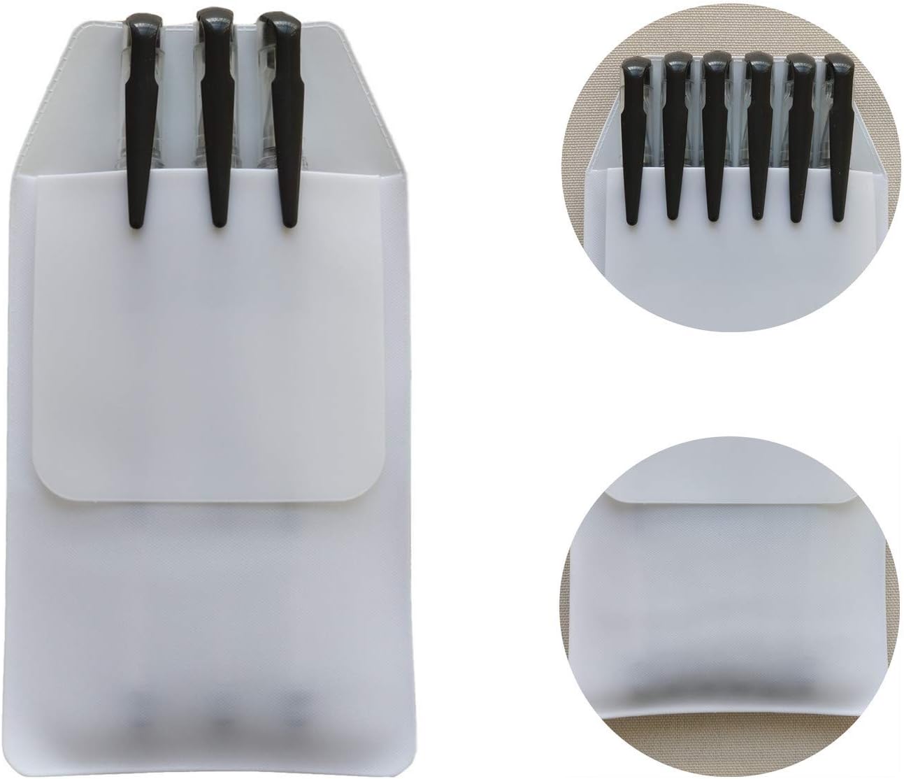 Amazon.com: Erewa Pack of 10 Pocket Protectors, Heavy PVC Pen Holder ...