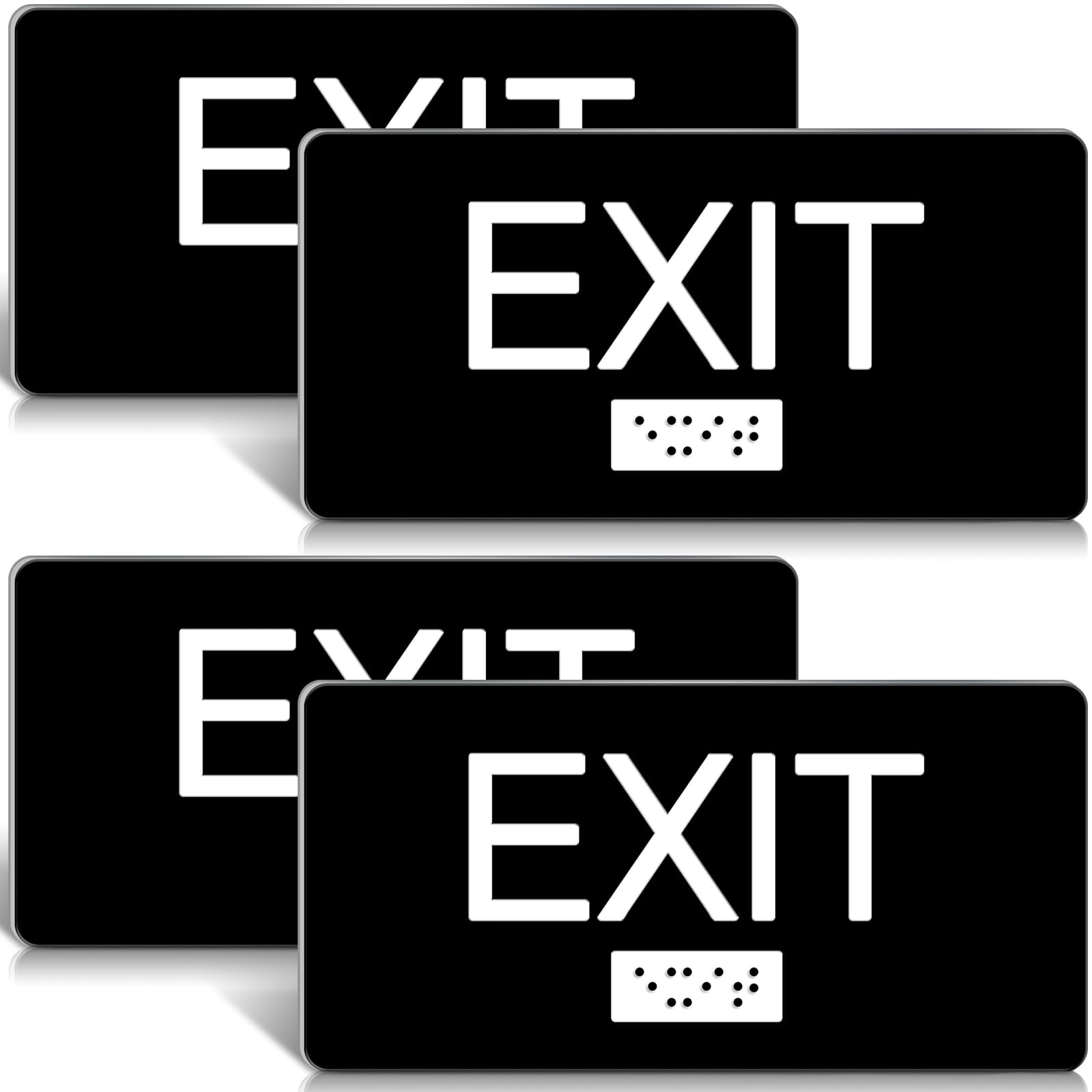 Braille Exit Signs