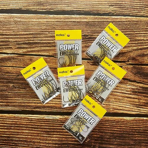 Snapklik.com : Nako Power #5/0 EWG Hooks 24 PackNano Smooth Coating ...