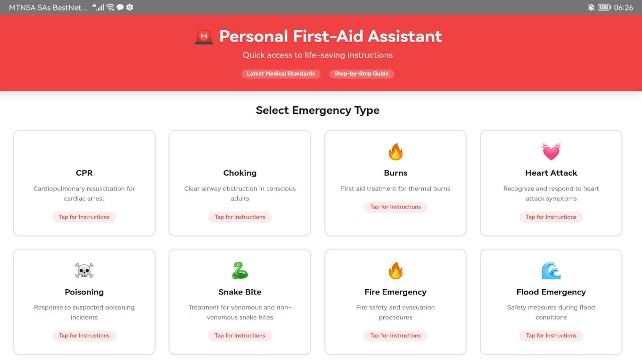 Personal First Aid Assistant - App on Amazon Appstore
