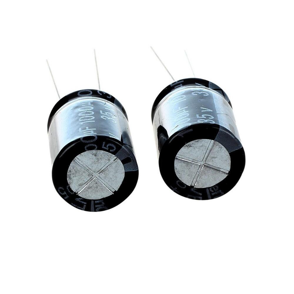 20 Pack 13x21mm Capacitors 20 PCS 1000uF 35V Electrolytic Capacitors ...
