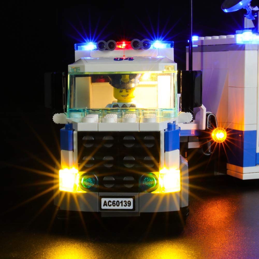 Custom Lego Police Car Lights