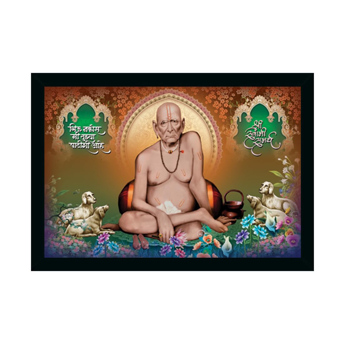 Dharvika Innovations ® Shri Swami Samarth Photo Frame | Swami Samarth ...