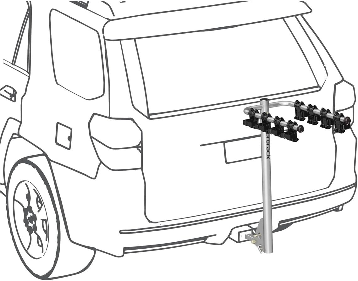 Amazon.com : Prorack 4-Bike Hitch Carrier : Automotive Bike Racks ...
