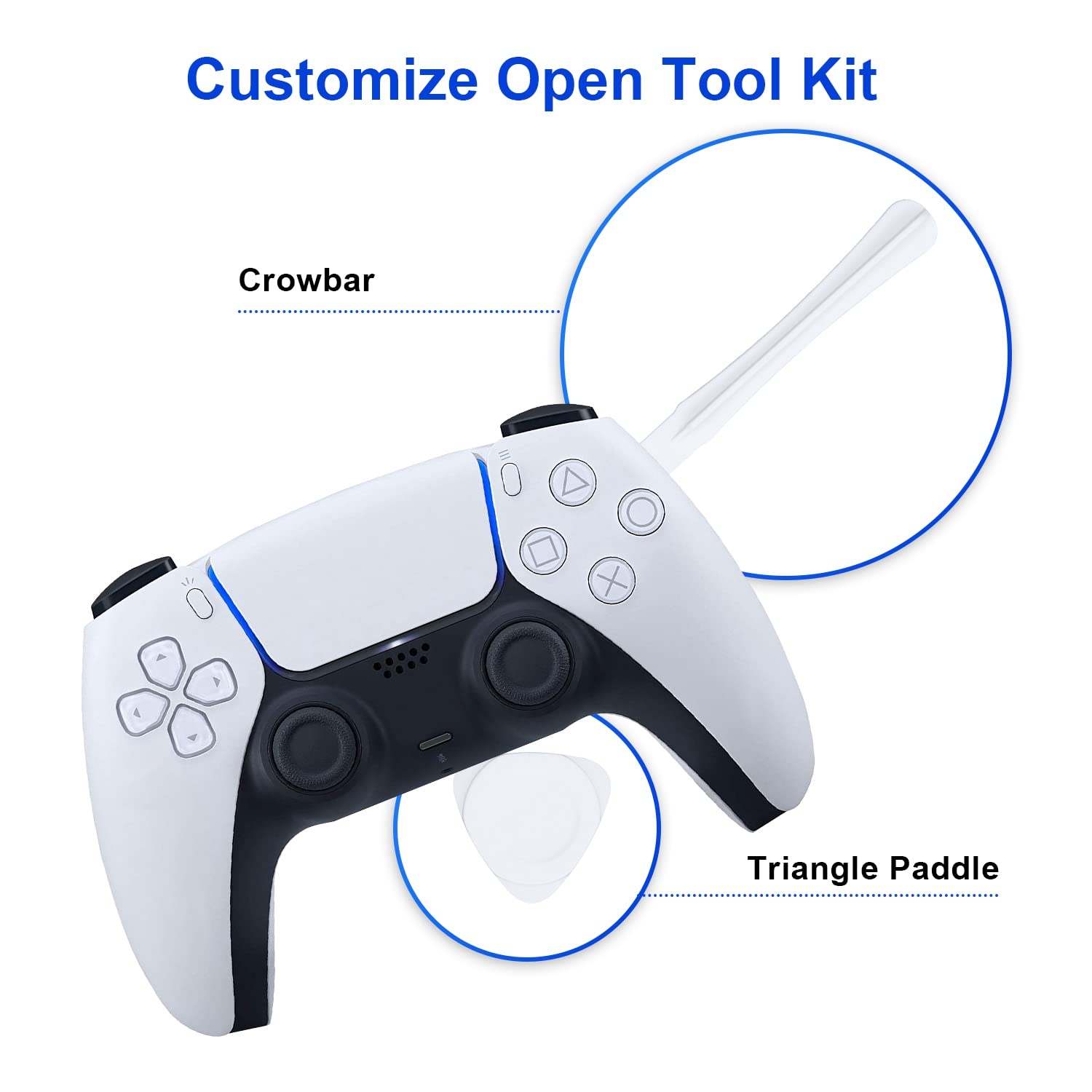 Snapklik.com : Mcbazel 15 In 1 Joystick Repair Kits For PS5 Controllers ...