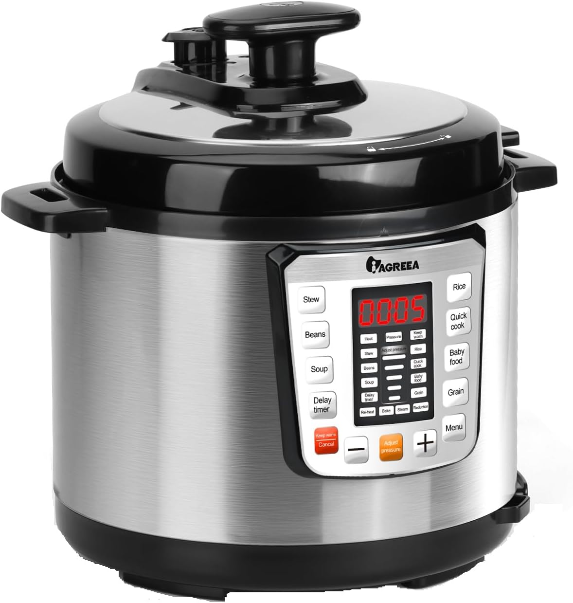 Amazon.com: IAGREEA Rice Cookers,10-in-1 Electric Pressure Cooker ...