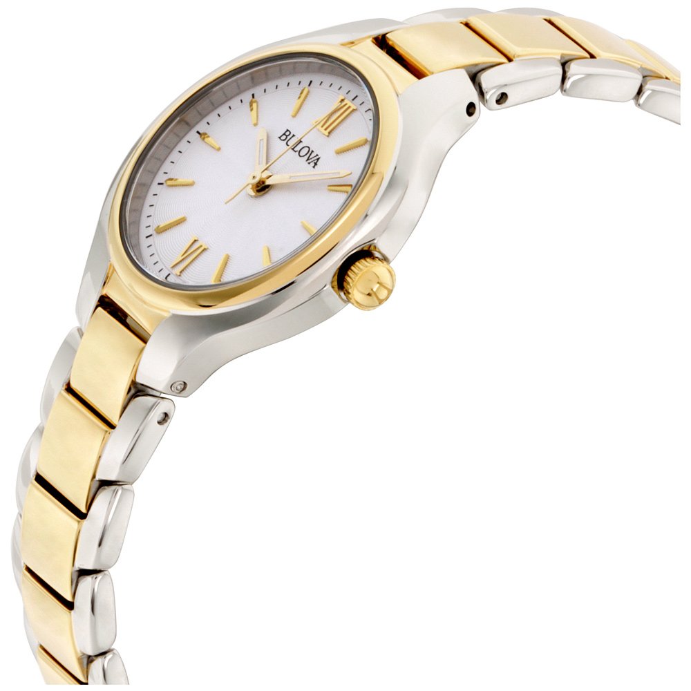Snapklik.com : Bulova Ladies Classic Dress 3-Hand Quartz Stainless ...