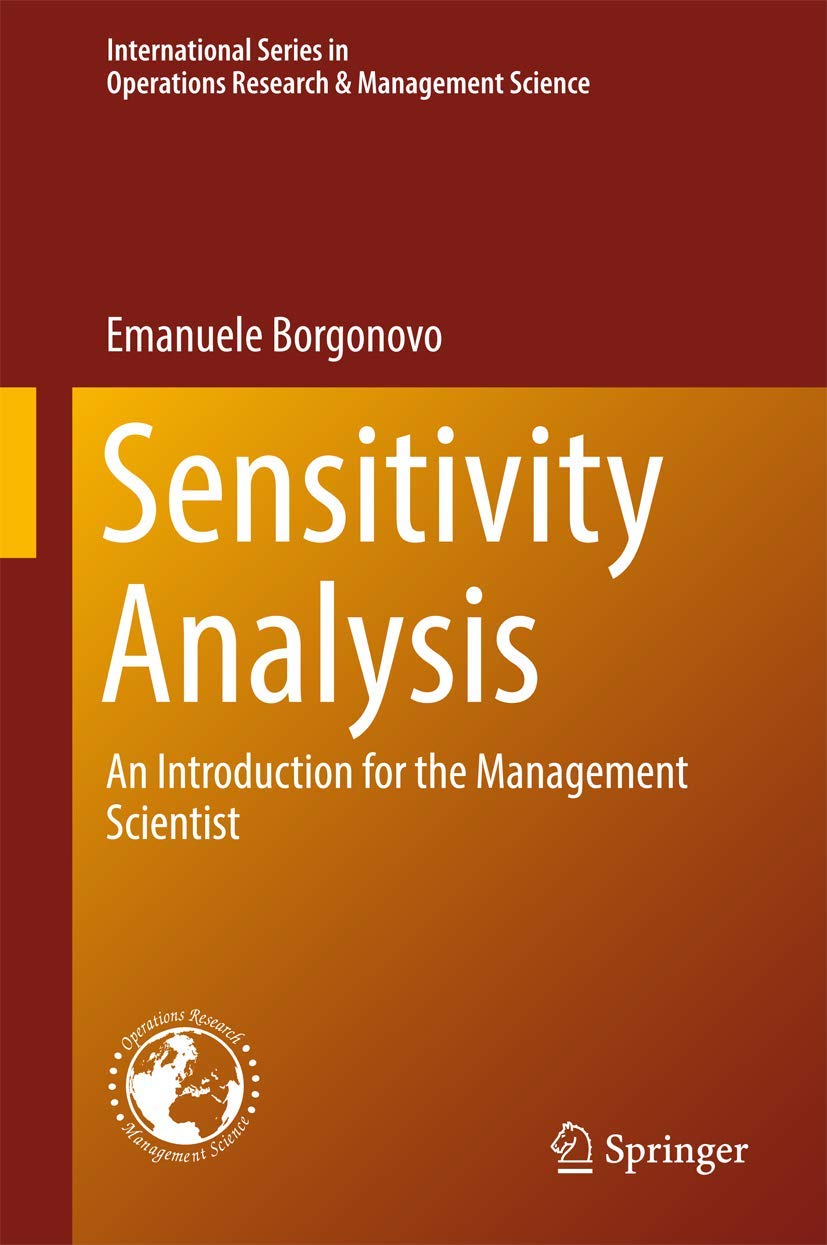 Amazon.com: Sensitivity Analysis: An Introduction for the Management ...