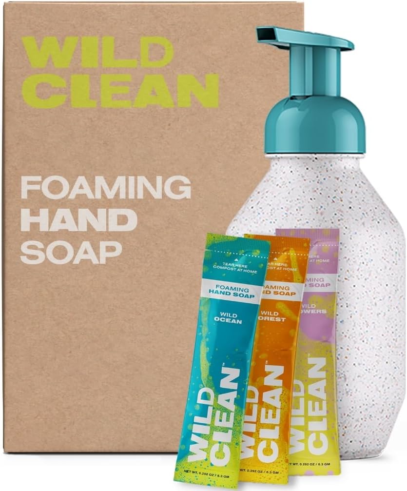 Amazon.com : Wild Clean | Foaming Hand Soap Refills | Eco Frienndly ...