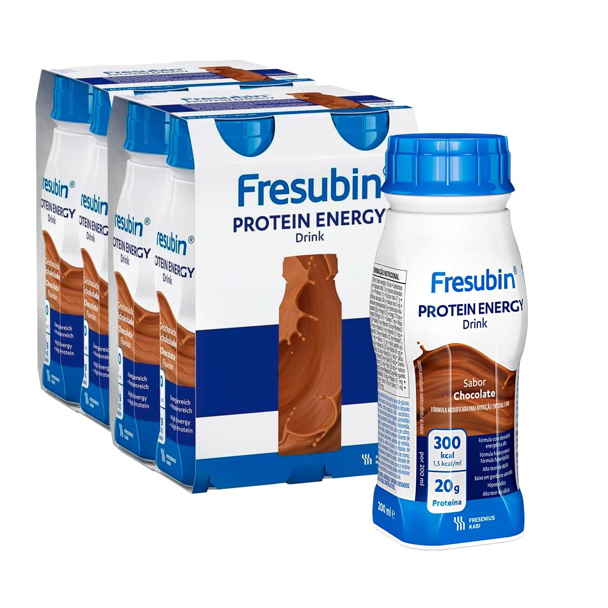 Fresubin Protein Energy Drink Sabor Chocolate 200ml - 8 Unidades ...