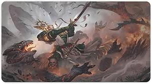 Amazon.com: War-Hammer 40k Large Rubber Desk Mat with Anti-Fray Locked ...