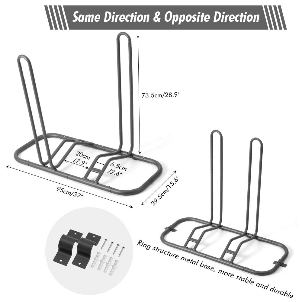 Bike Parking Stand Bike Rack Bicycle Floor Parking Stand For 2 Bikes bike-parking-stand-bike-rack-bicycle-floor-parking-stand-for-2-bikes