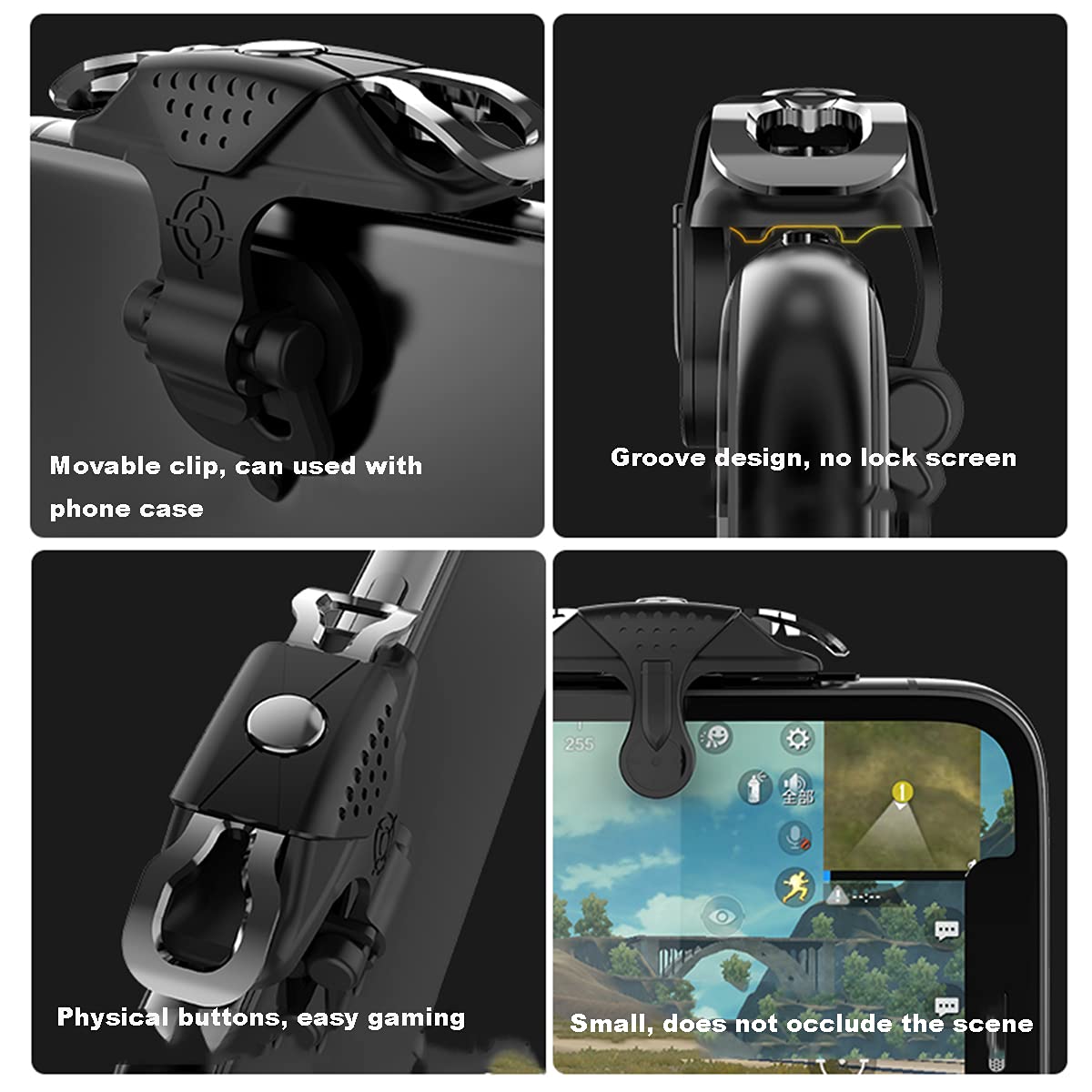 L1R1 Mobile Gaming Triggers,...B09B4T3P1Z | Encarguelo.com