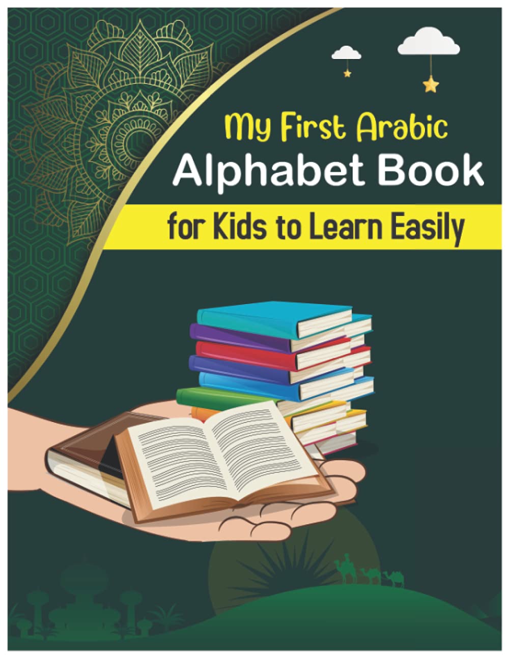 Buy My First Arabic Alphabet Book for Kids to Learn Easily: Easy ...