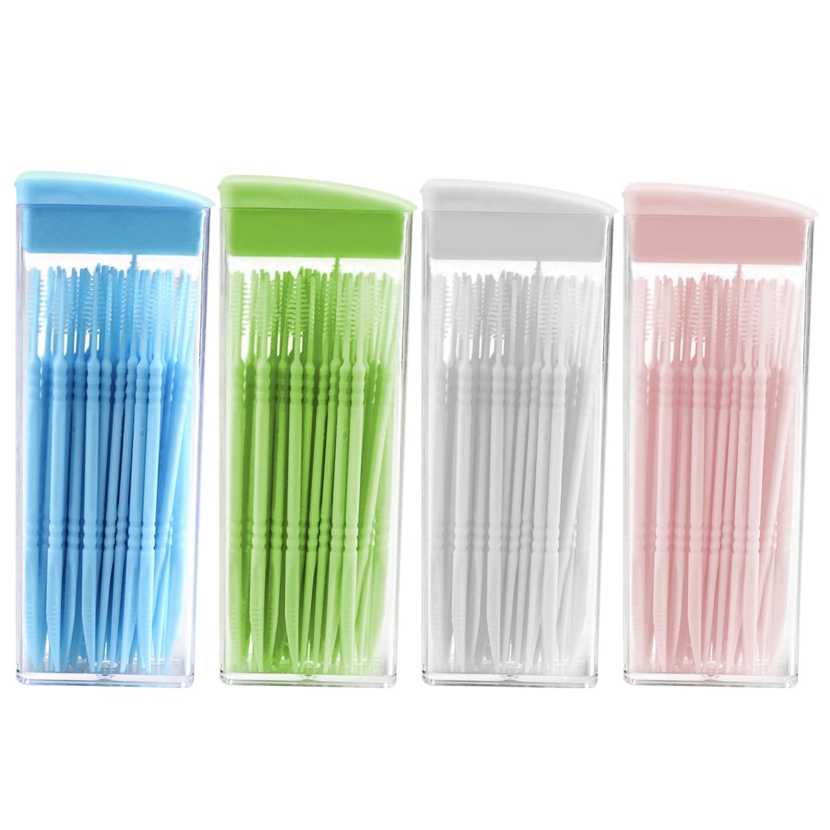 Amazon.com : UPIQNG Plastic Toothpicks Disposable Interproximal Brush ...