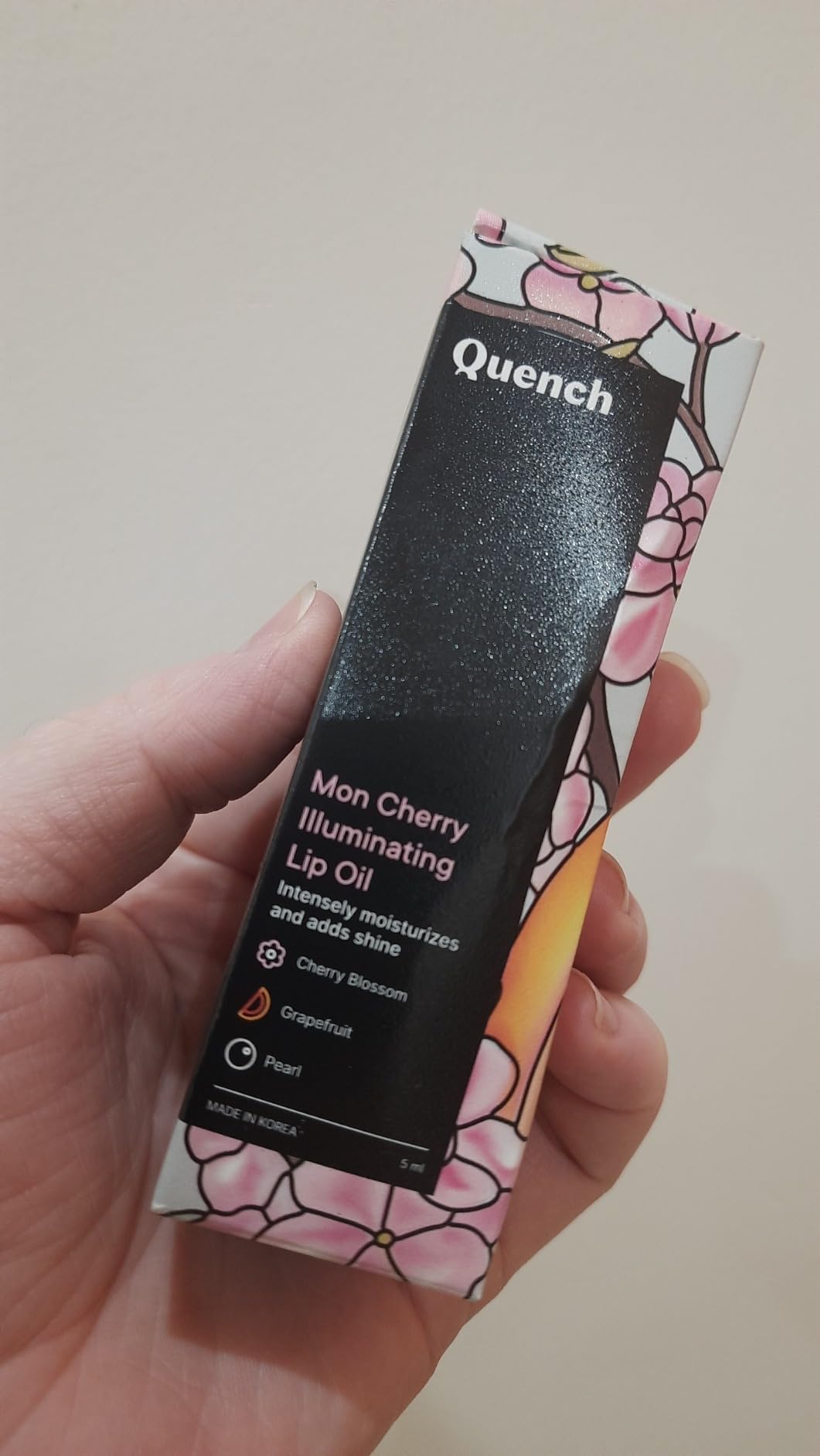 Buy Quench Illuminating Tinted Lip Oil with Cherry Blossom & Patchouli ...
