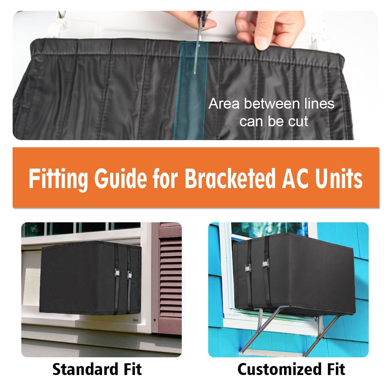 Insulated Air Conditioner Cover for Outside Window & Wall Units ...