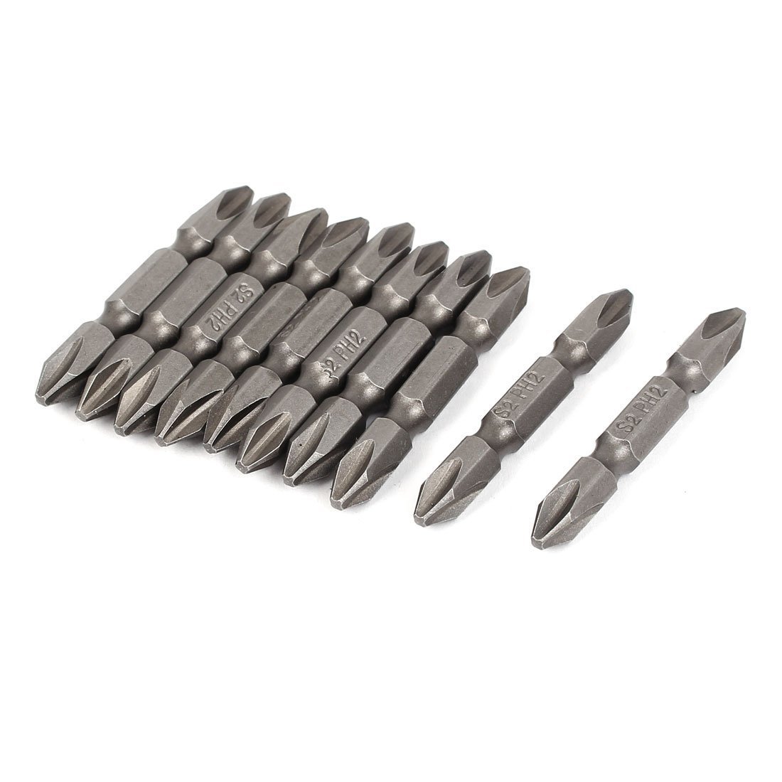 BIG BOOM® 50mm Length 1/4-inch Hex Shank PH2 Double End Phillips ...
