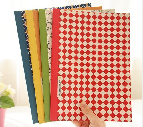 The new creative home notebook student notebooks 2pcs random delivery ...