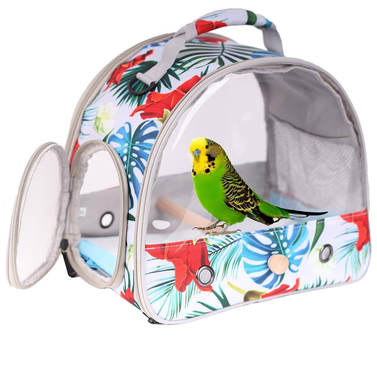 Snapklik.com : ORIZZP Portable Small Bird Travel Carrier Cage