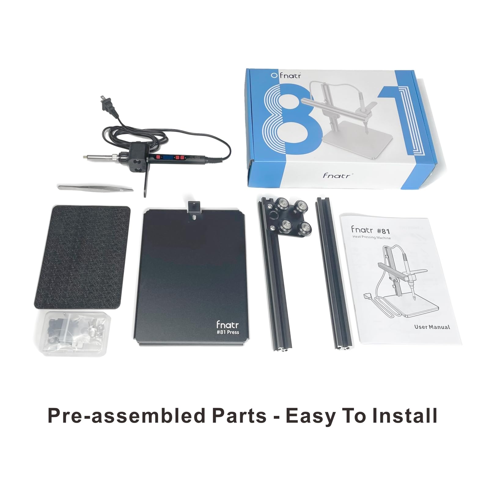 Snapklik.com : FNATR Heat Set Insert Press Heat Insert Tool Threaded ...