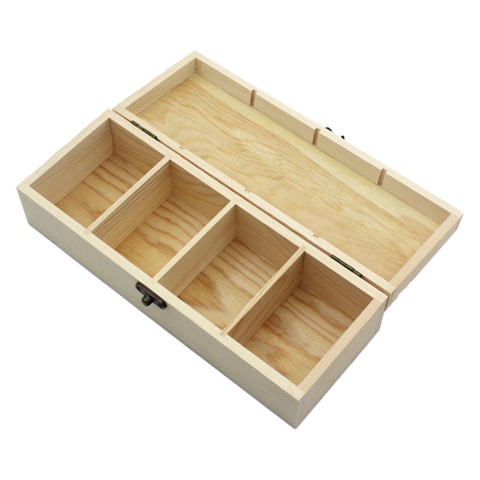 Amazon.com: Leefasy Tea Bags Organizer Wooden Tea Chests Tea Storage ...