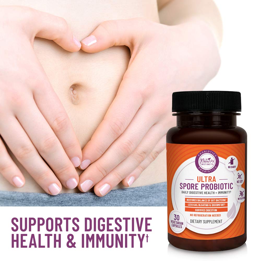 Snapklik.com : Natures Instincts Ultra Spore Probiotic