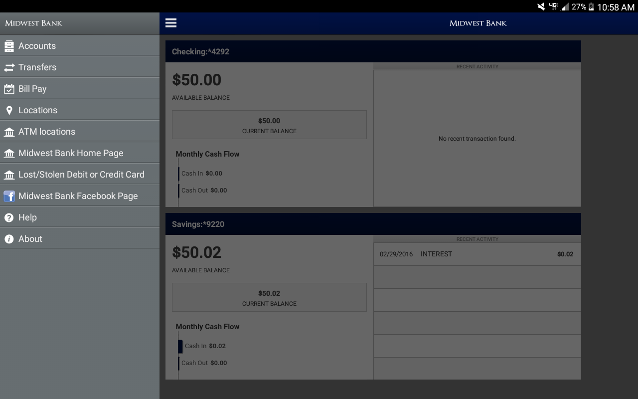 Midwest Bank for Tablet - App on Amazon Appstore