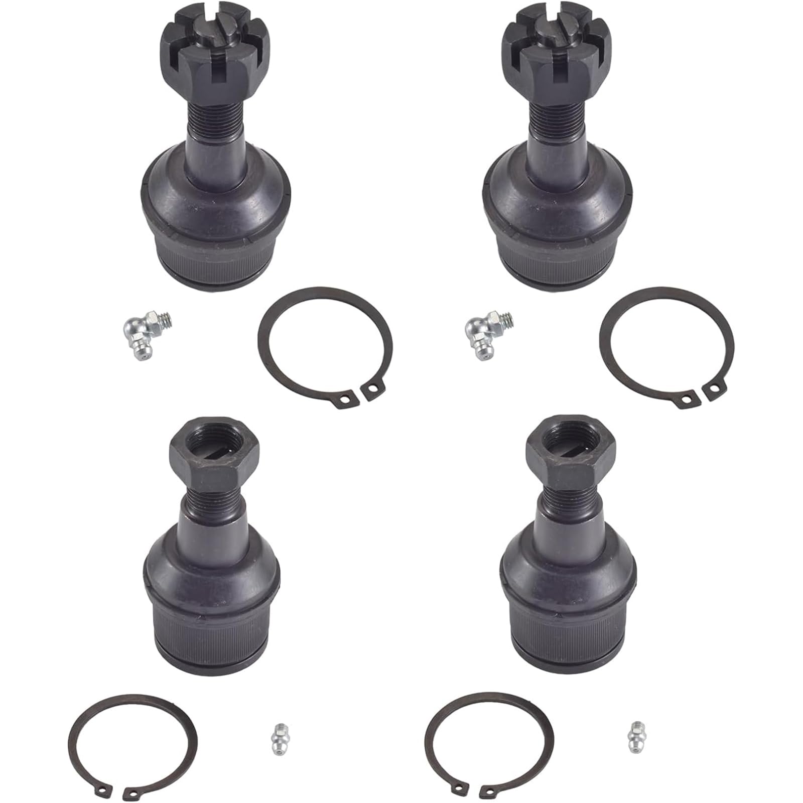 Amazon.com: ASTARPRO - 4pcs Front Upper and Lower Ball Joints ...