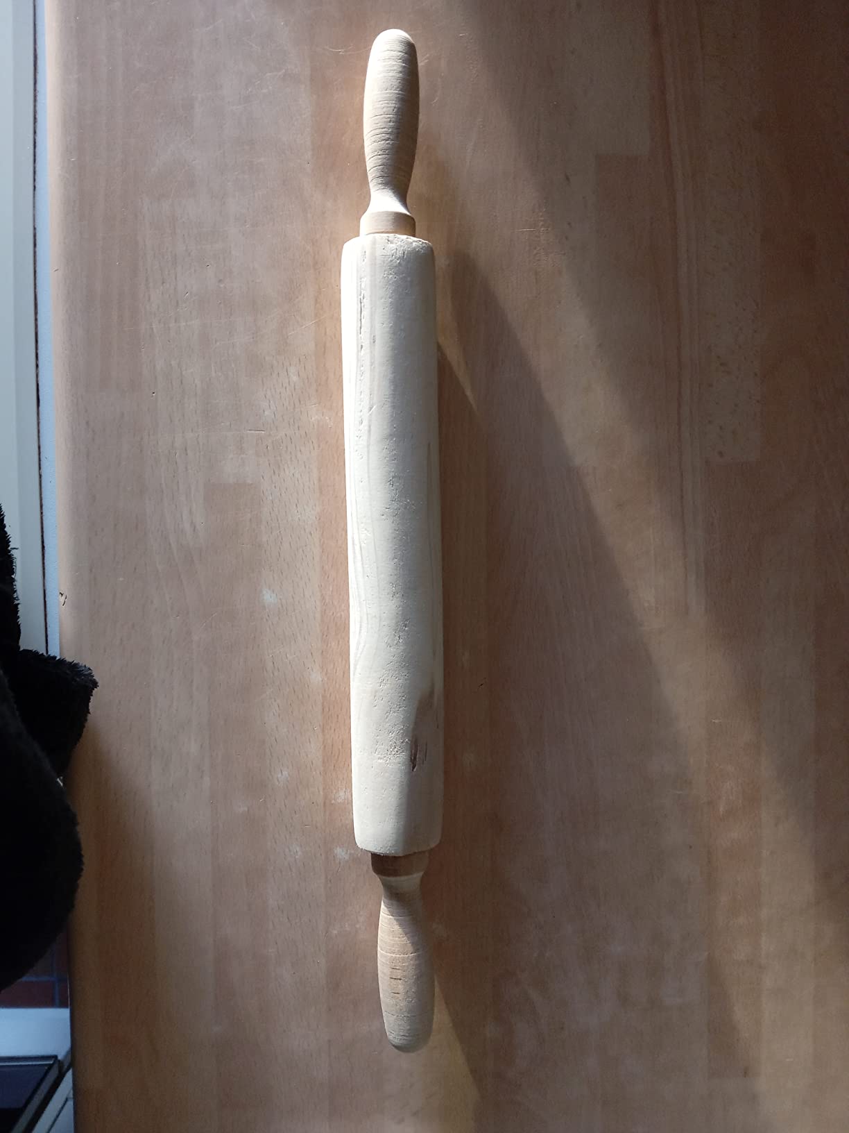 Rolling Pin Revolving Wooden Rolling Pin Professional Roti Belan Small ...