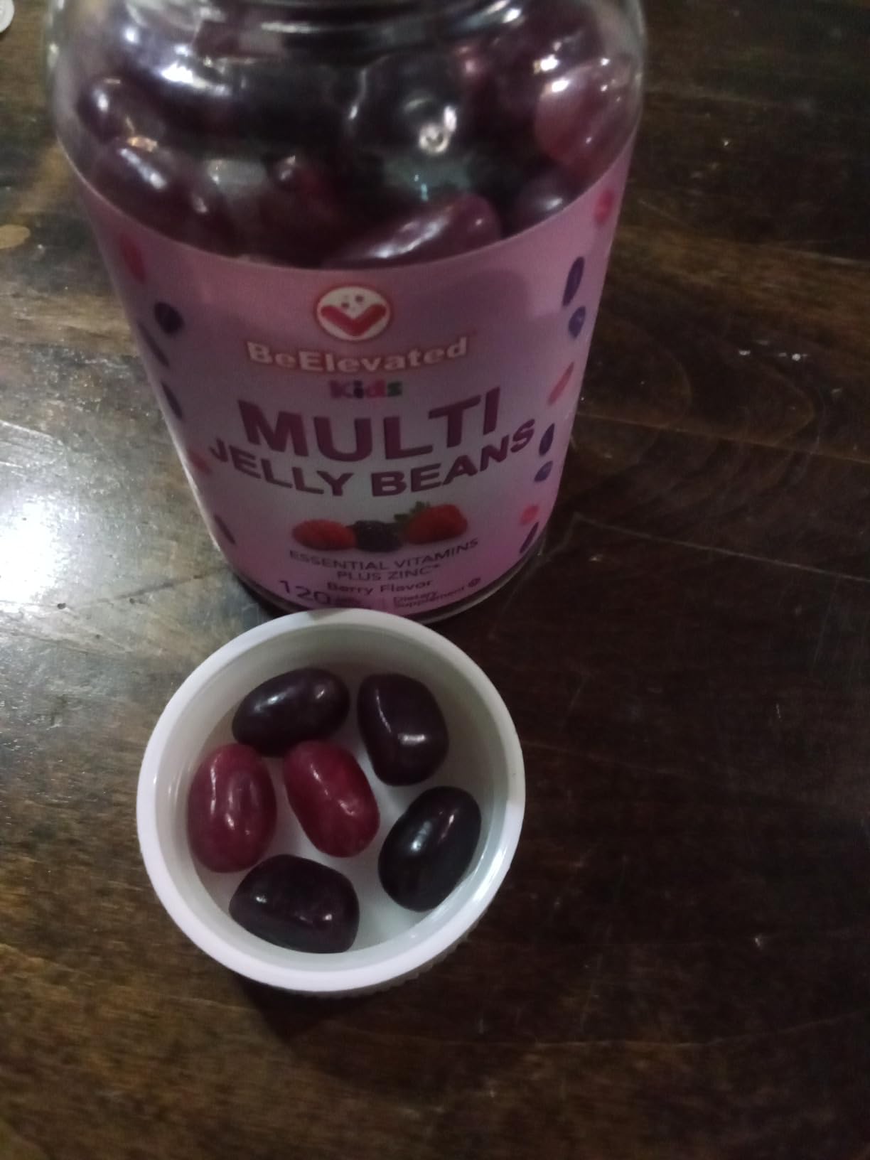 Amazon.com: BeElevated Multivitamin Jelly Beans - Chewable Vitamins ...