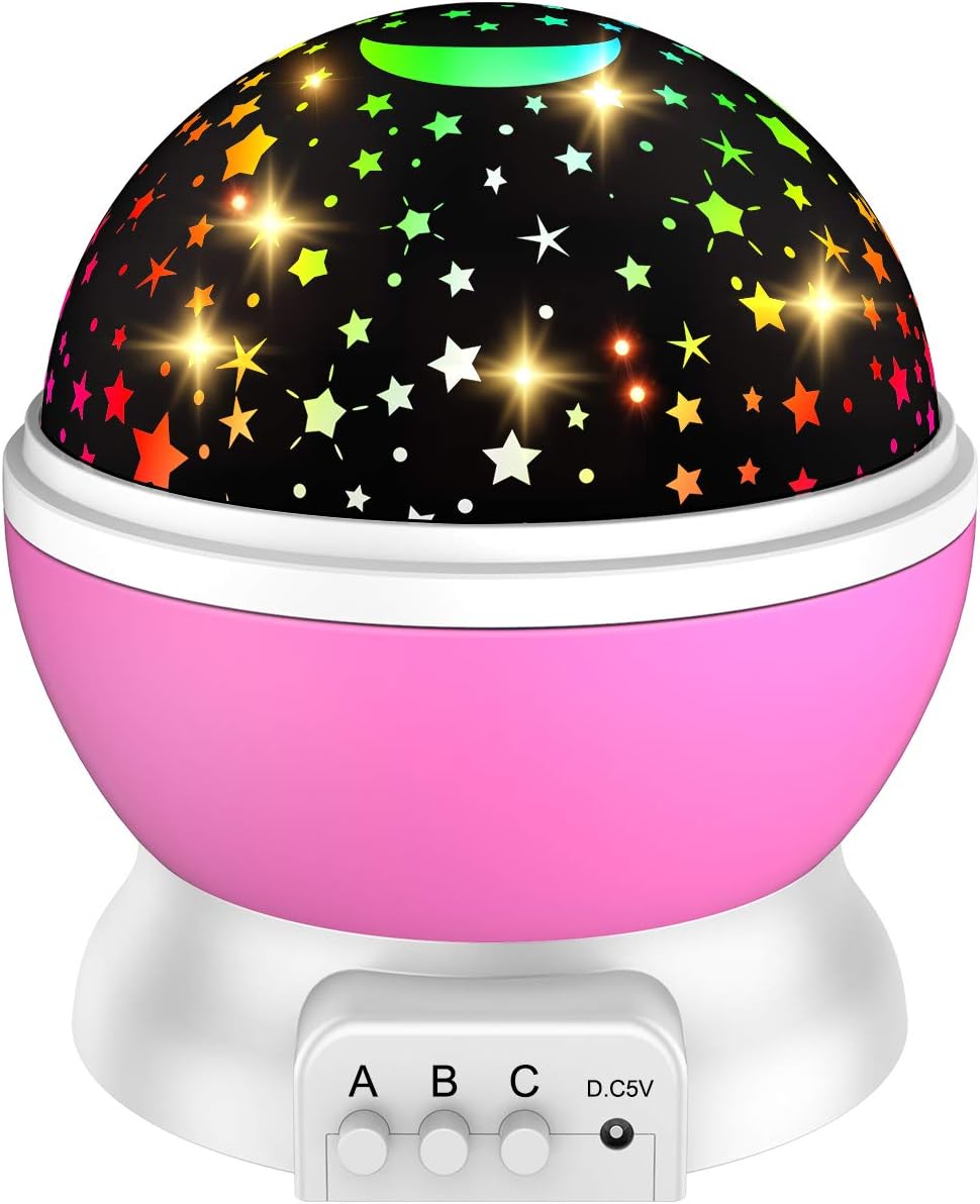 Birthday Gifts for 2-10 Year Old Girls,Vingtank LED Night Light Lamp ...