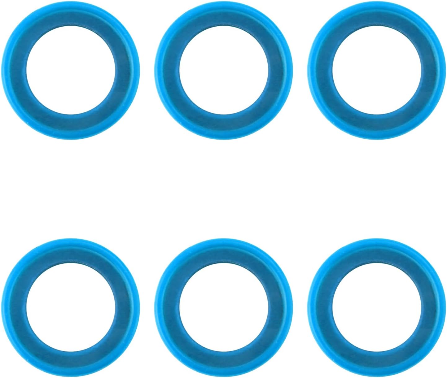 Amazon.com: PEUTIER 6pcs Gearcase Drain Plug Seal Washer Gaskets 26 ...