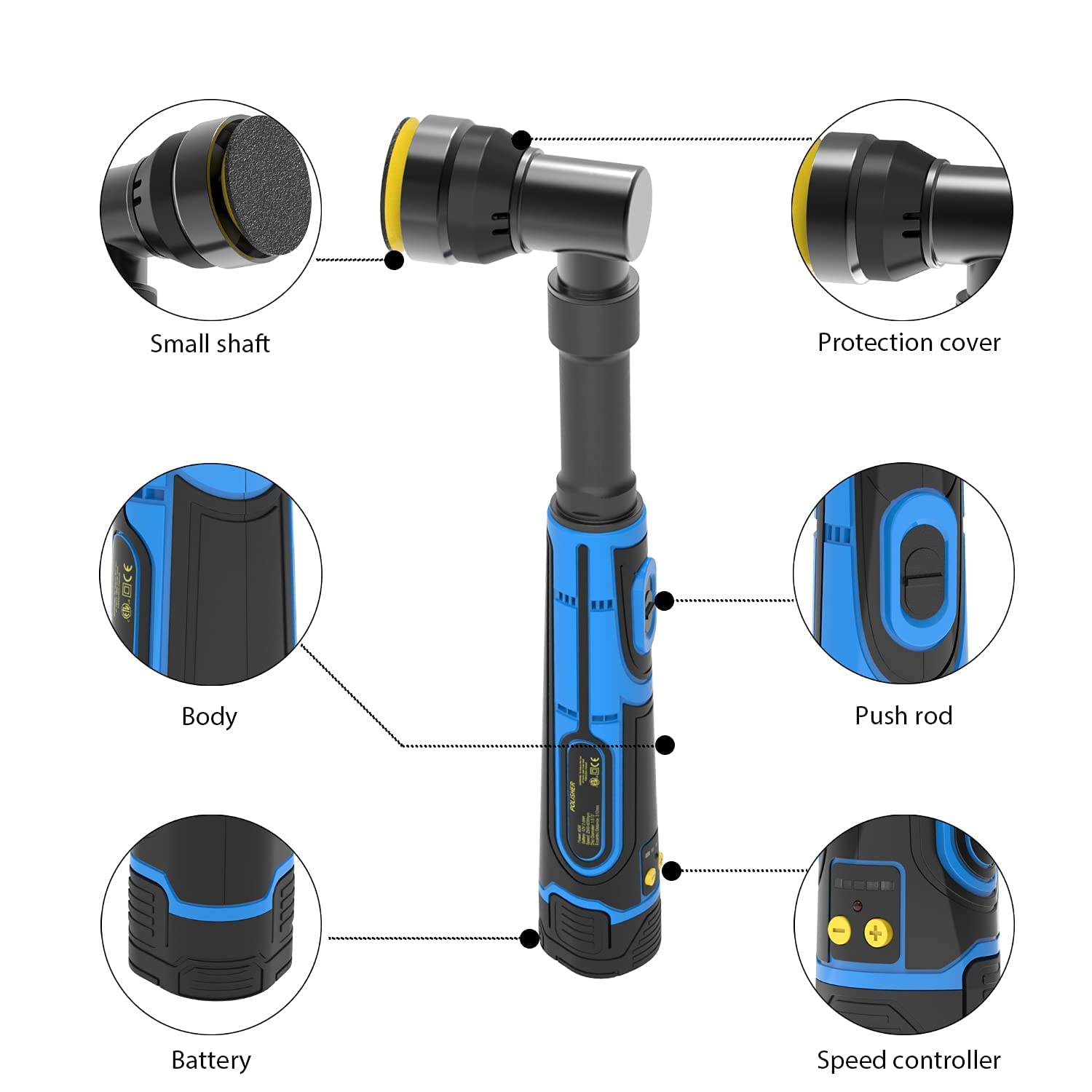 HILDA Mini Polisher,Cordless...B09J87H1V5 | Encarguelo.com