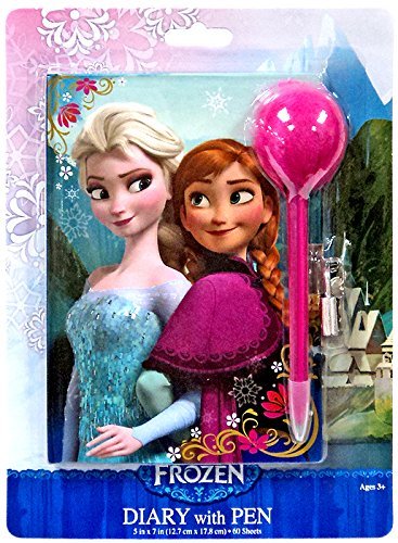 Disney Frozen Diary & Pen Set Anna & Elsa: 0844331083246: Books - Amazon.ca
