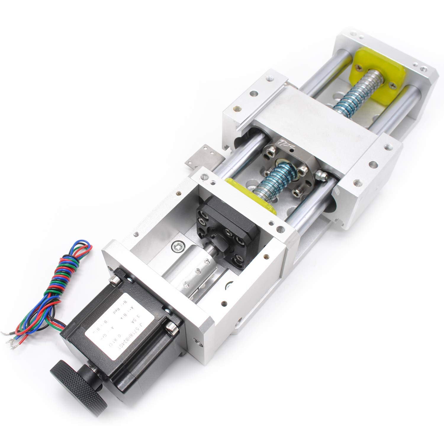 Electric Manual Integrated Sliding Table Travel Length 300mm Ballscrew ...