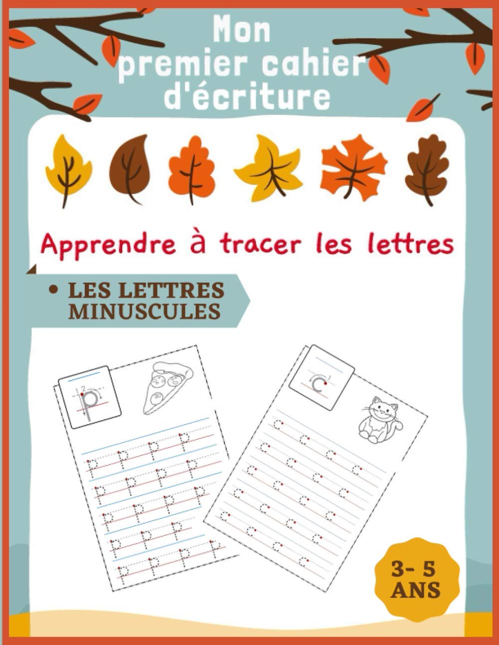 Mon Premier Cahier Decriture Apprendre A Tracer Les Lettres Les ...