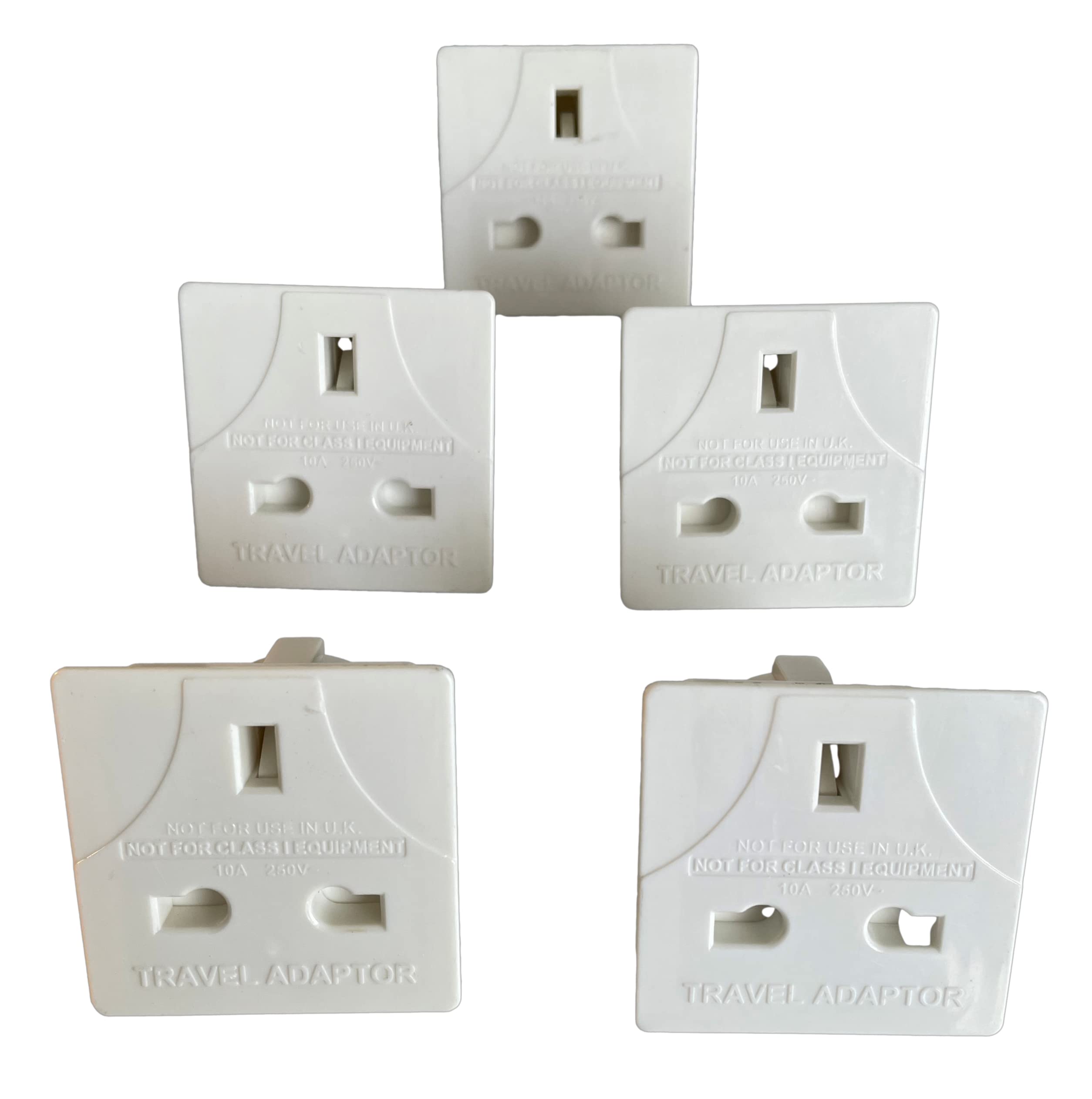 Buy MPS - Pack of 5 x UK to US Travel Plug Adaptor suitable for USA ...