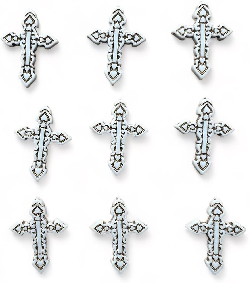 Amazon.com: Buttons Galore and More Cross Shaped Sewing Craft Buttons ...