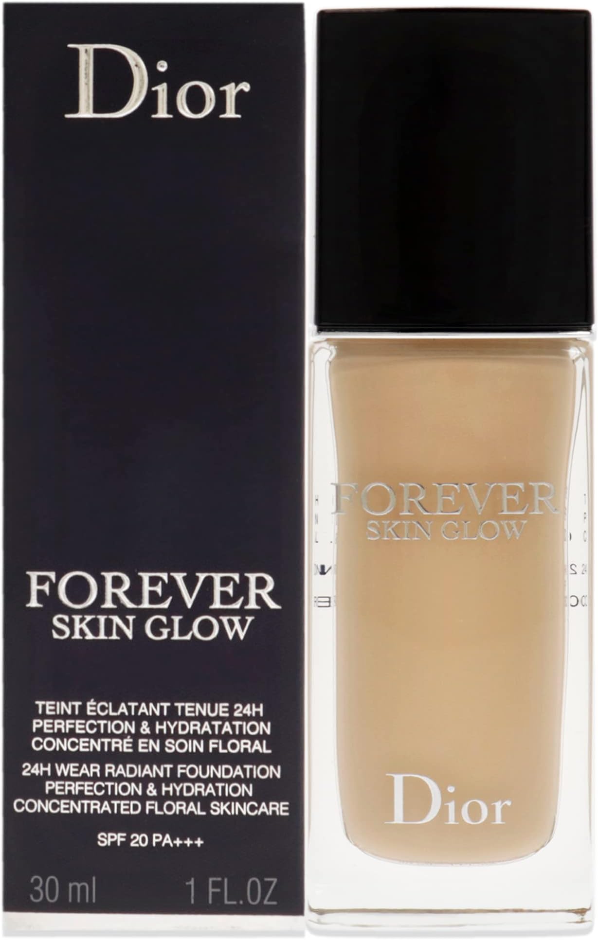 Amazon.com : Christian Dior Dior Forever Skin Glow Foundation SPF 20-2N ...