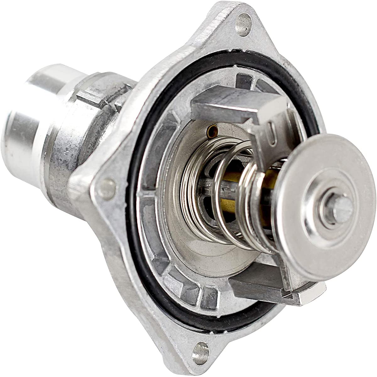 Amazon.com: WEDOAUTO Engine Coolant Thermostat Housing Assembly w ...