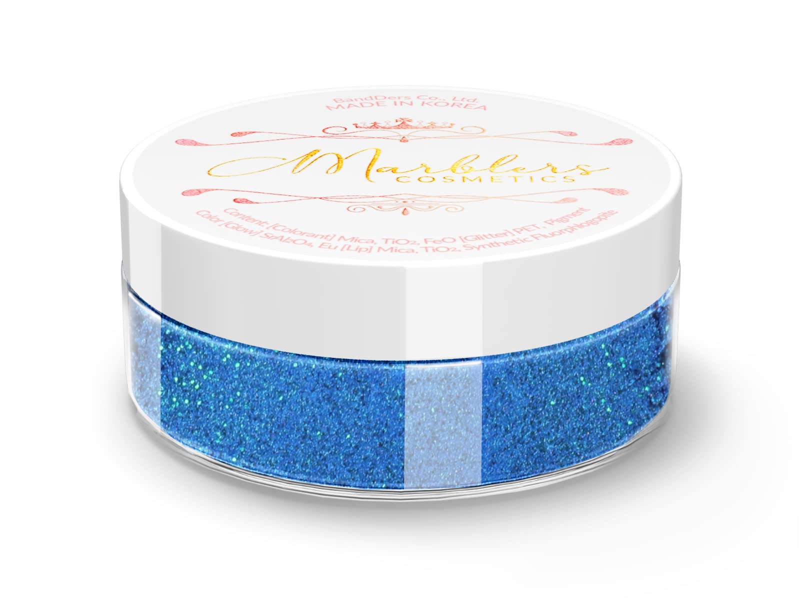 Amazon.com : MARBLERS Glitter Mica Powder [Santorini] 0.14oz (4g ...