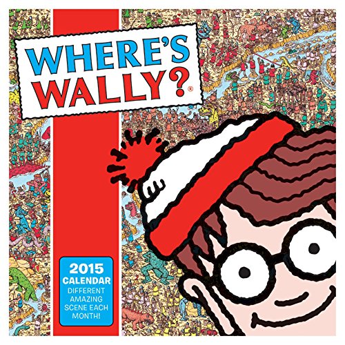 WHERE'S WALLY UK 2015 SQUARE WALL CALENDAR BRAND NEW & SEALED I ...