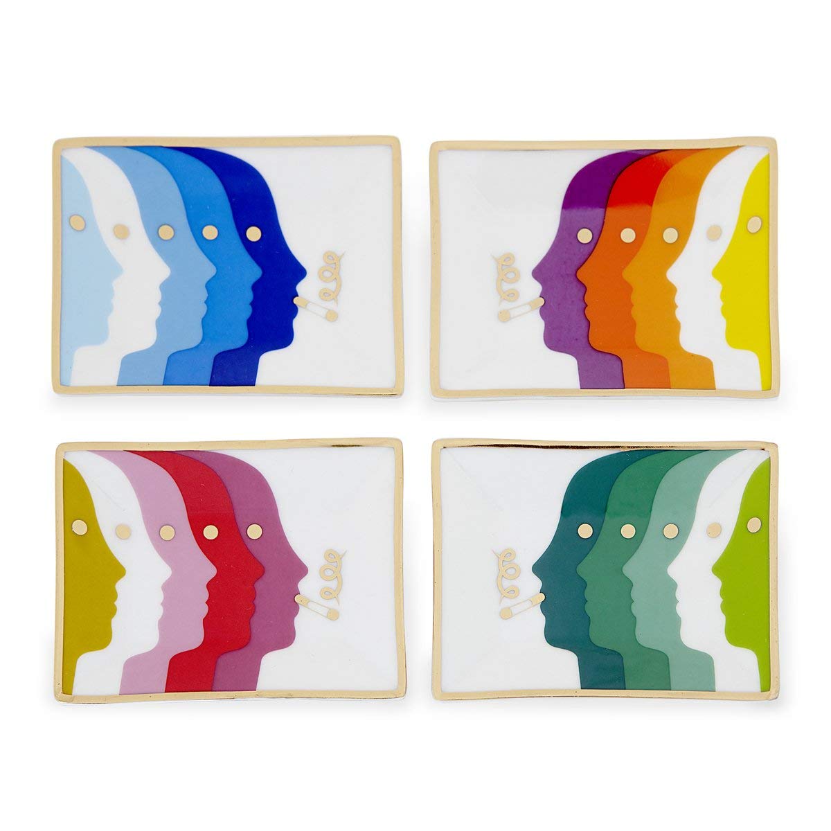 Amazon.com: Jonathan Adler Petite Tray (Atlas, Atlas) : Home & Kitchen