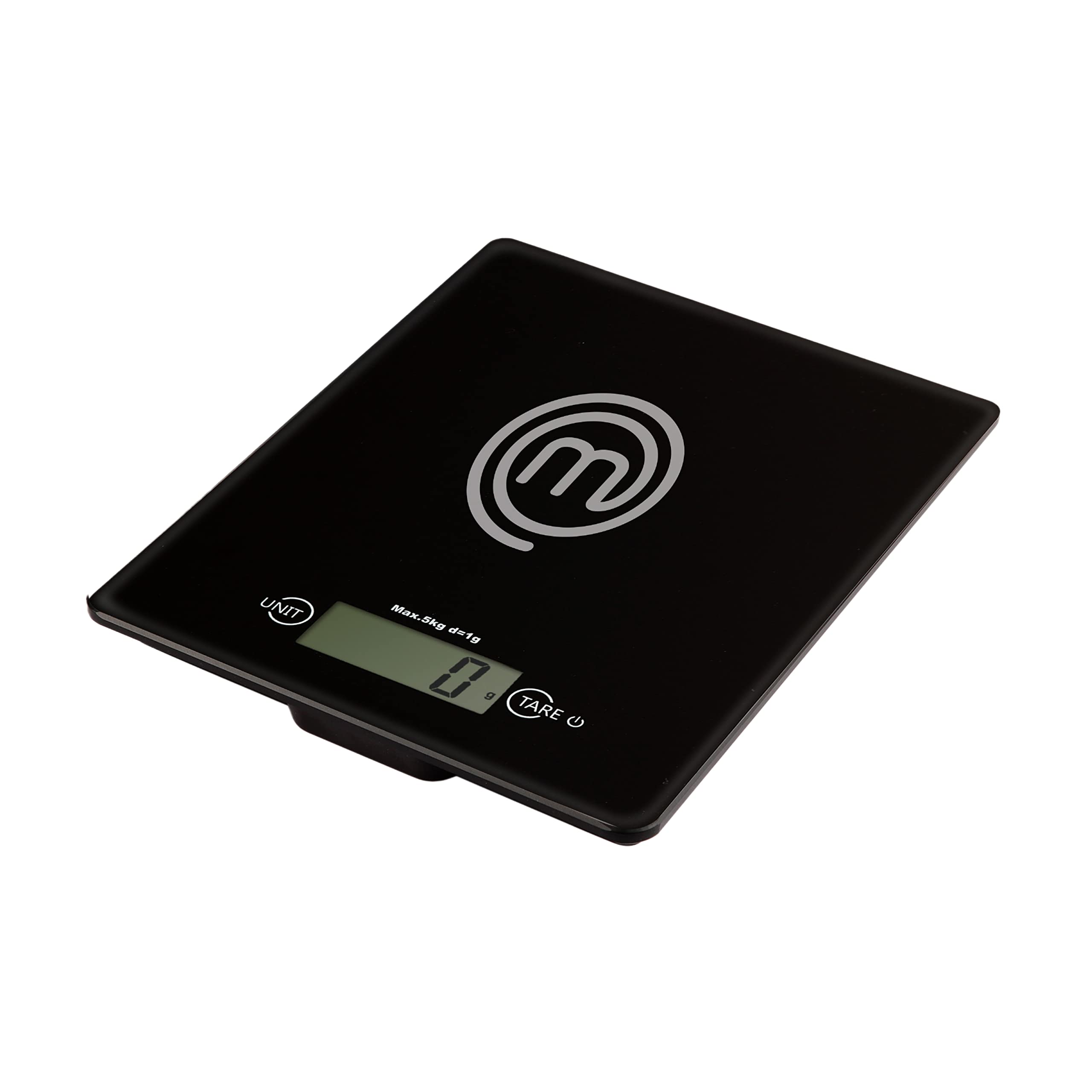 MasterChef Digital Kitchen Scales, Small Electronic Scale for Weighing ...