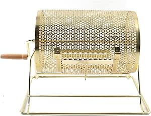 Amazon.com: SOFEDY Brass Raffle Spinning Drum with Wooden Turning ...