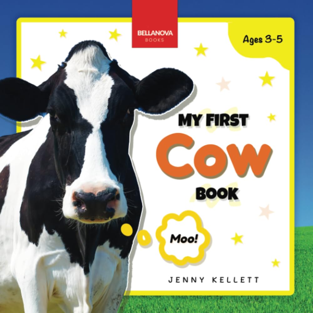 Amazon.com: My First Cow Book: Activities and Fun Facts About Cows for ...